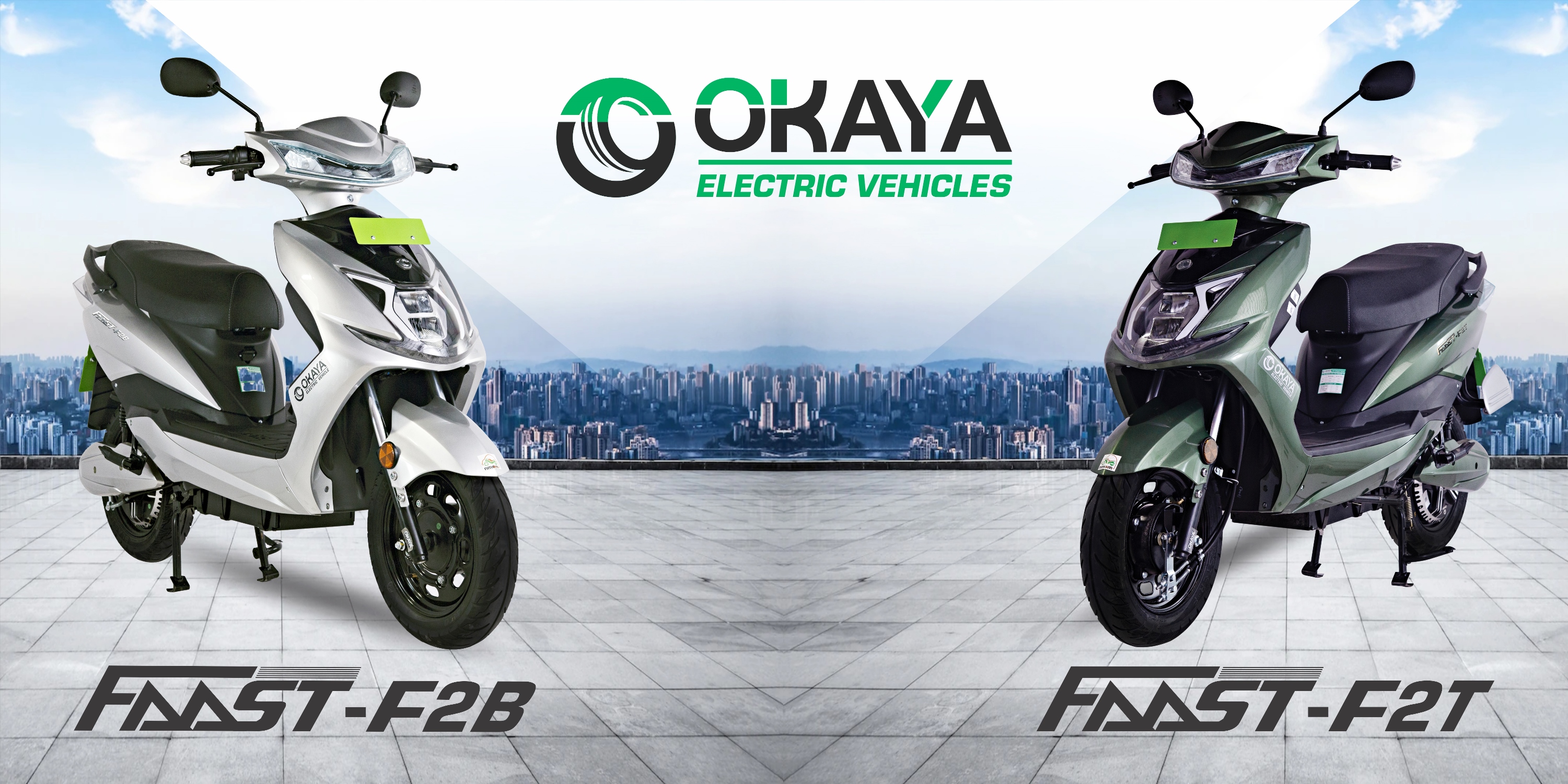Okaya EV Launches Two New e-Scooters - EMobility+