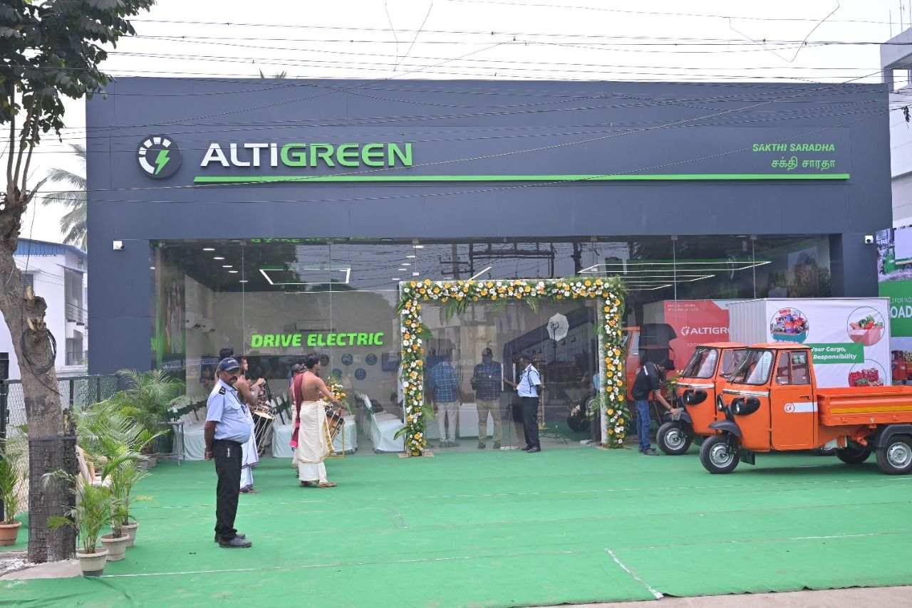 Altigreen Opens Its Dealership And Brand Centre In Coimbatore - EMobility+