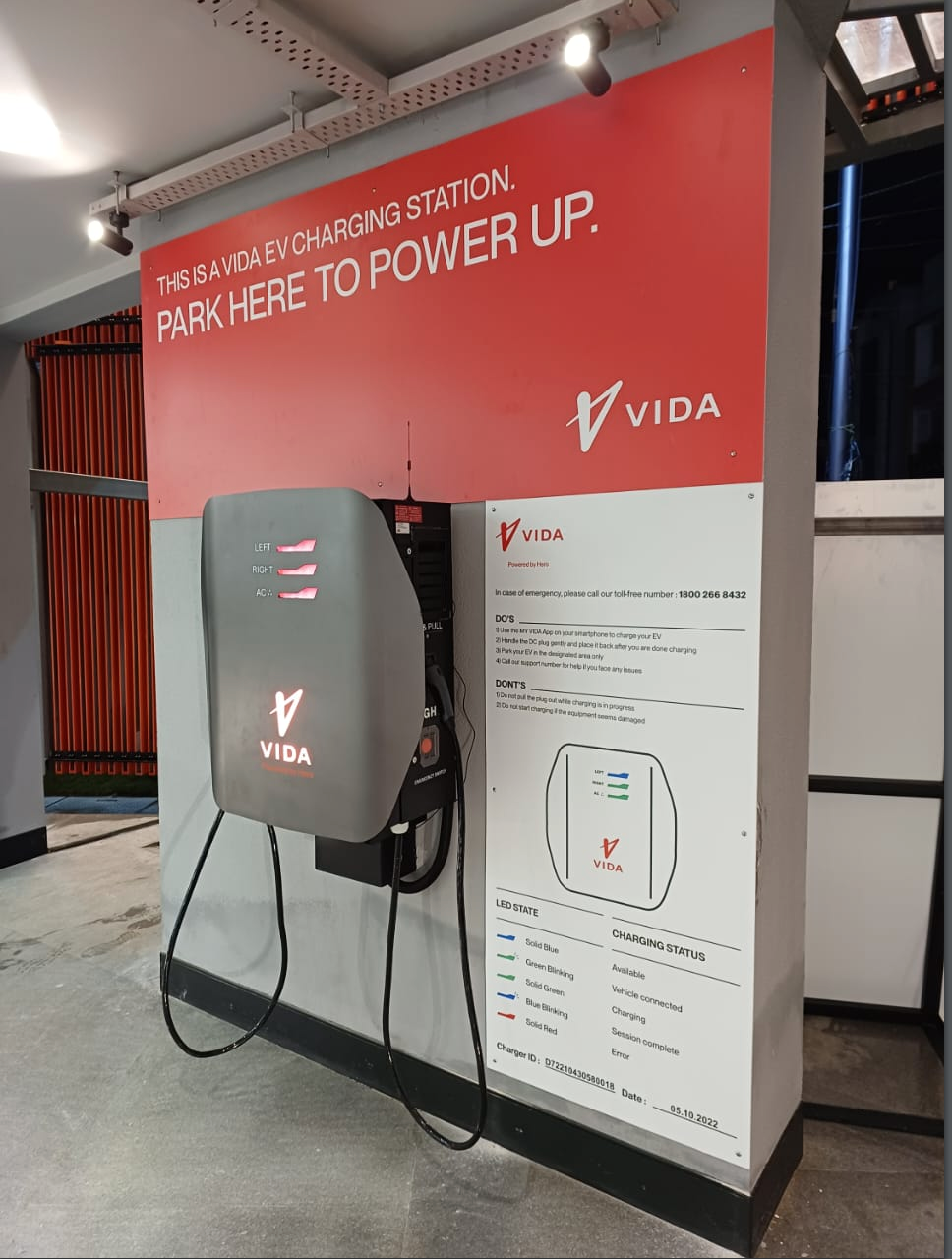 VIDA Sets Up Public Charging Infrastructure In Bengaluru, Delhi, And ...