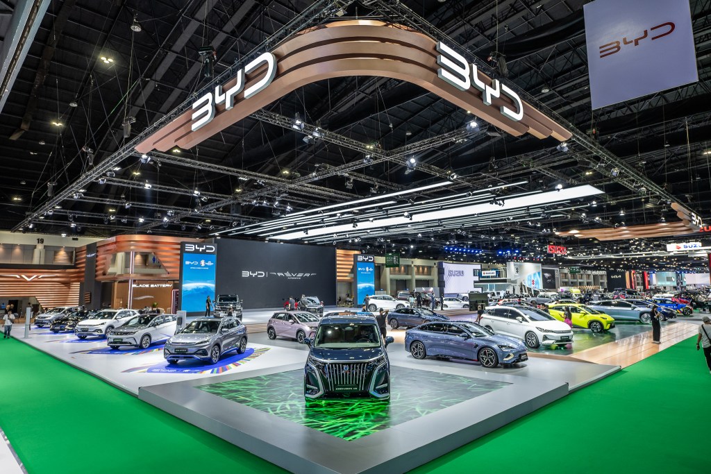 BYD Showcases Full Range of Brands at the 45th Bangkok International ...