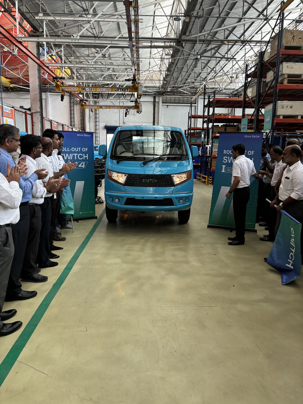 Switch Mobility Launches Inaugural IeV 4 Electric Light Commercial ...