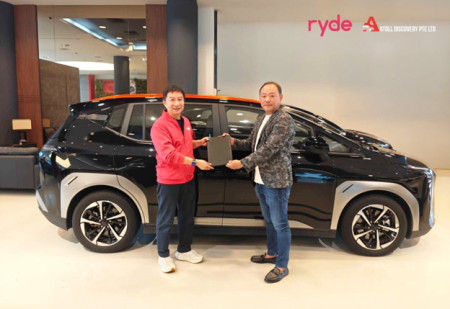 Ryde Accelerates into Singapore’s EV Future with 40% Stake in Atoll ...